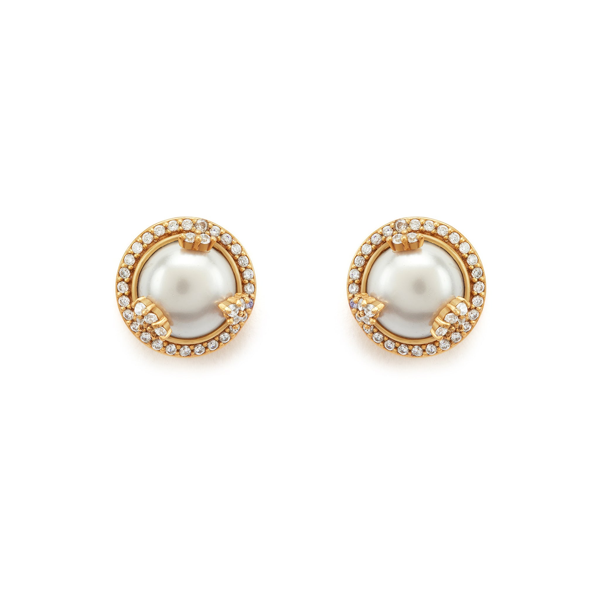 Opaline Ivory Studs – Aulerth International
