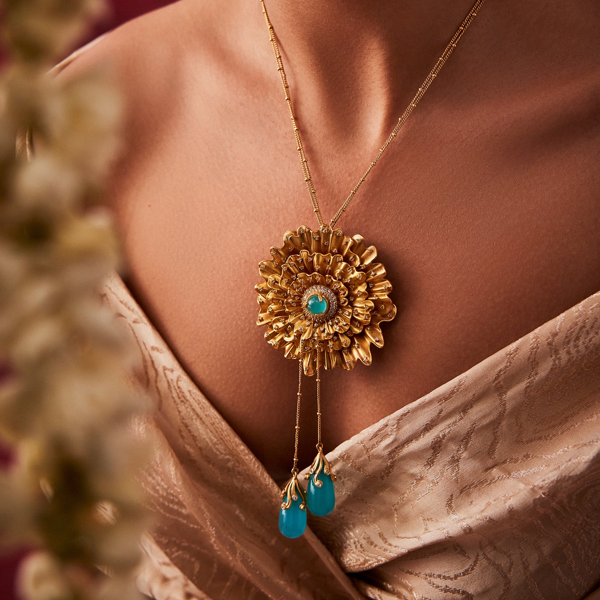 Odeta Pendant with Chain – Aulerth International
